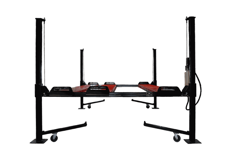 Backyard Buddy Multi-Lift | 8,000 LBS. 4-Post Lift for Vehicle Storage ...